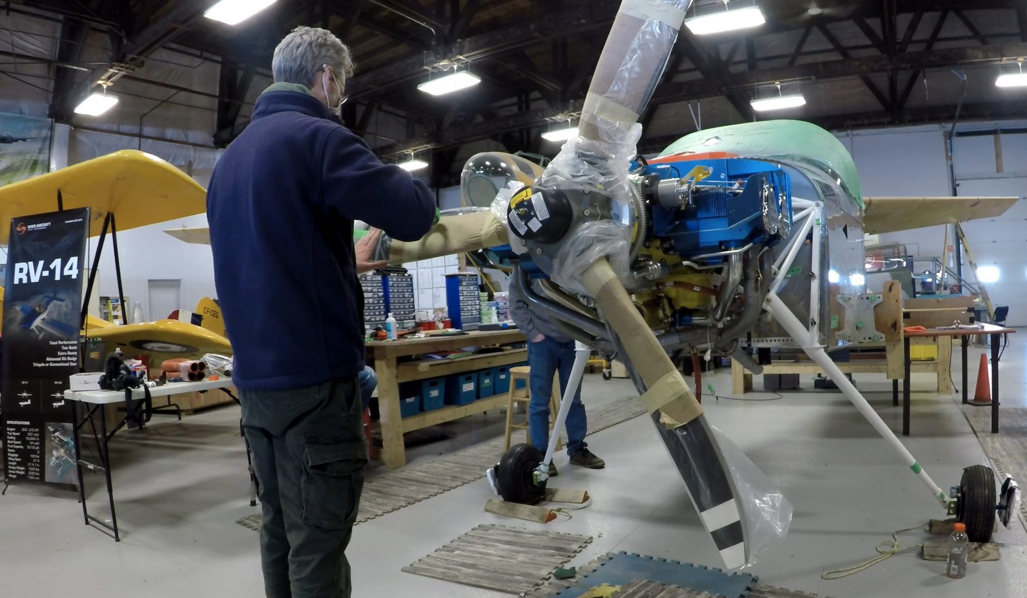 Flight Chops RV-14 Build Update: Installing the Hartzell Explorer ...