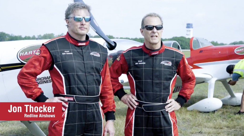 Ken Rieder and Jon Thocker of Redline Airshows